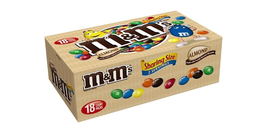 M&M'S Almond Chocolate, 18ct