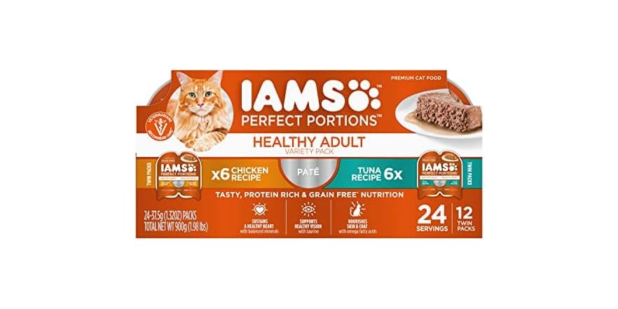 Iams Perfect Portions Cat Food, Variety