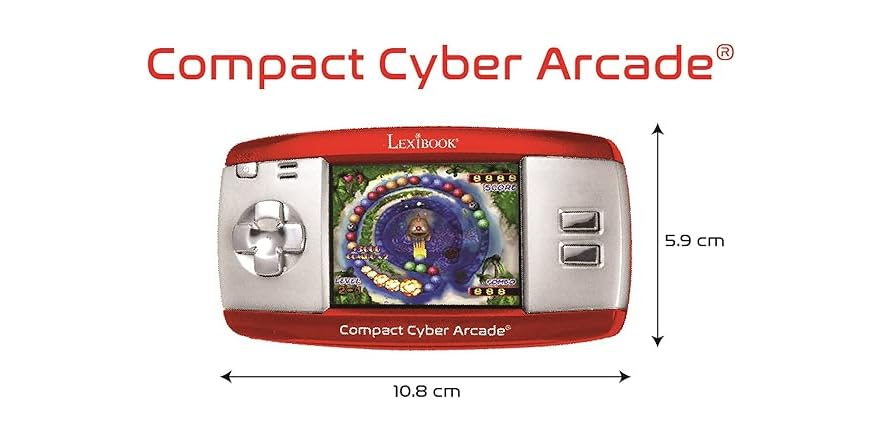 LEXiBOOK Cyber Arcade Gaming Console