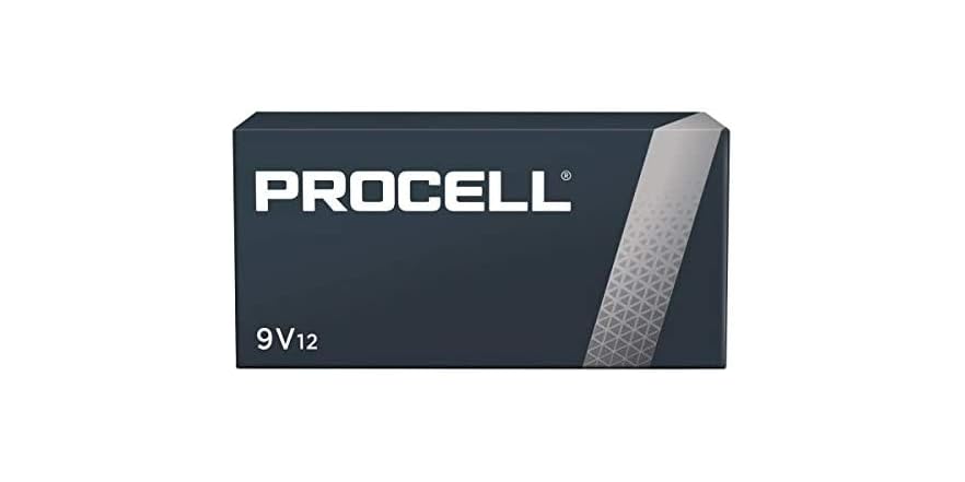 Duracell PROCELL Alkaline 9V Batteries