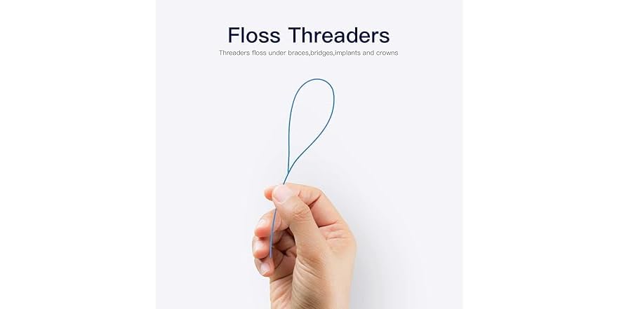 300 Ct Floss Threaders & Storage Cases