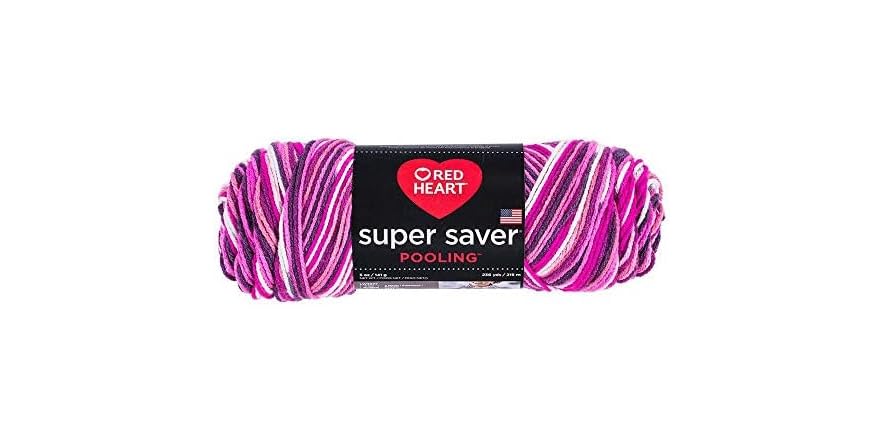 Red Heart Super Saver Pooling Berry Pool