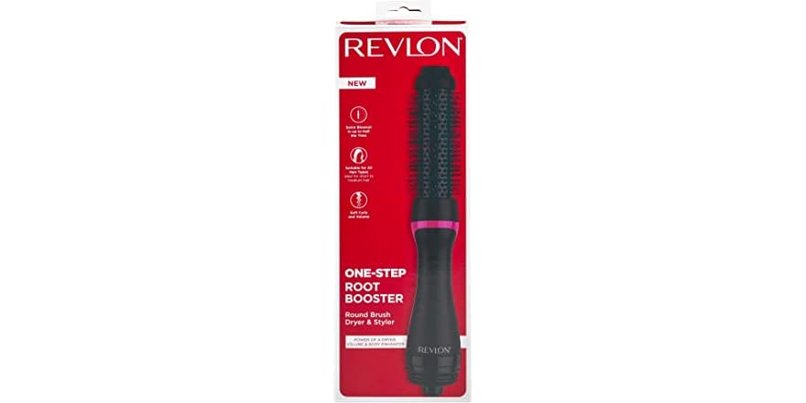Revlon One Step Root Booster Round Brush Dryer