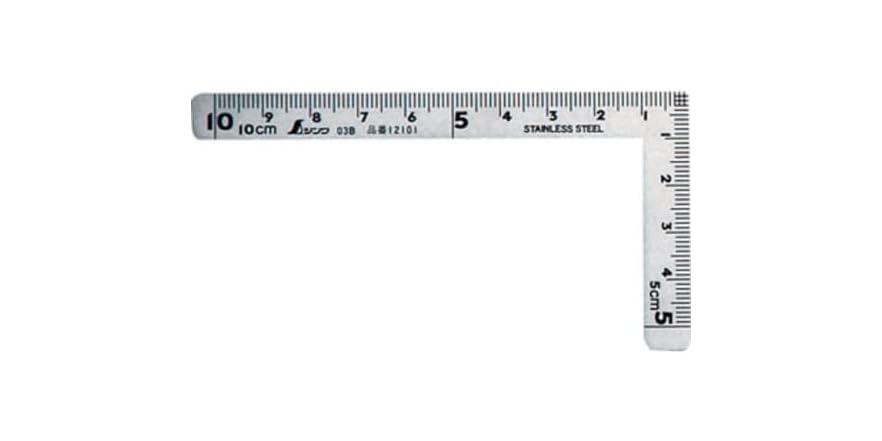 Mini Square Ruler 4" x 2"