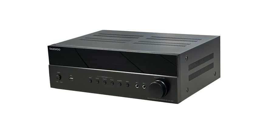 (NEW) Daewoo 5.2 Channel AV Receiver (DE-AVR-1849)