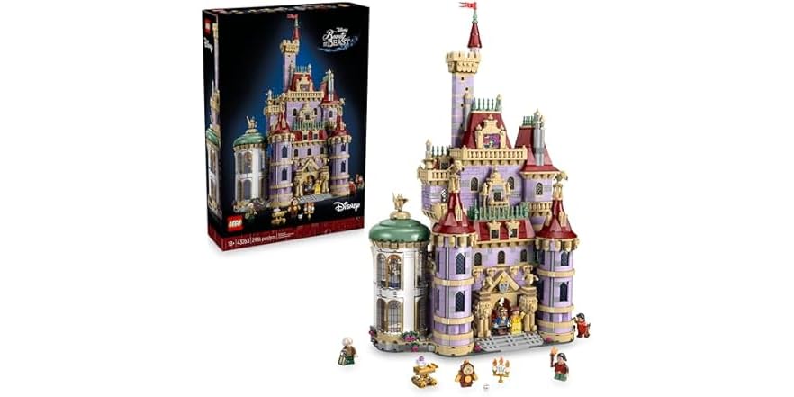 LEGO Disney Princess Beauty and The Beast Castle Building Set