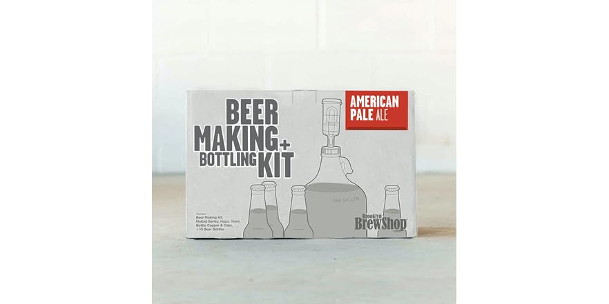 Brew Shop Beer Making + Bottling Kit