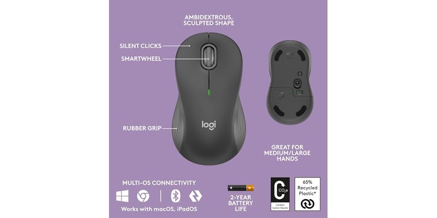 Logitech Wave Keys MK670 Wireless Ergonomic Combo (Open Box)