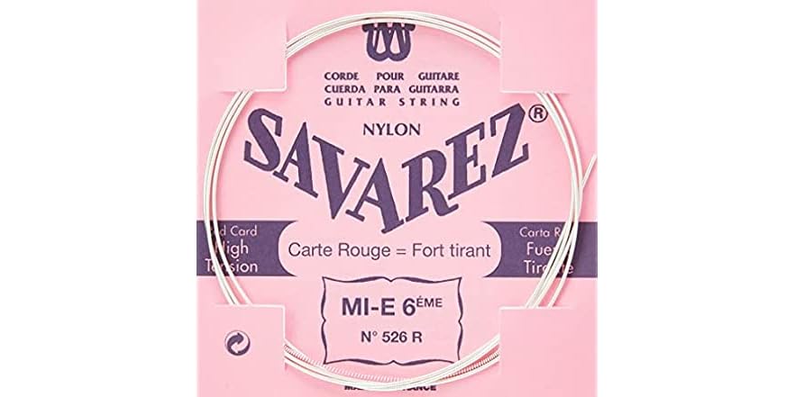 Savarez 520R Rectified Nylon High Tension Classical Guitar Strings