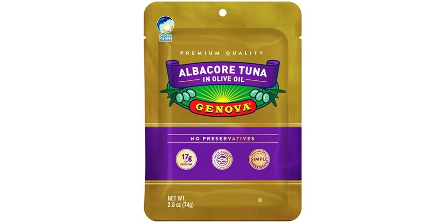 Genova Albacore/Yellowfin Tuna Pouches