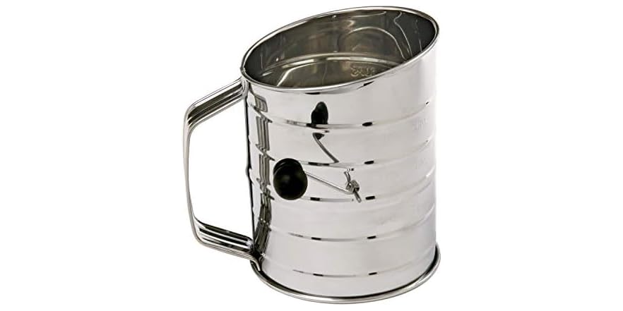 Norpro 3-Cup Steel Flour Sifter