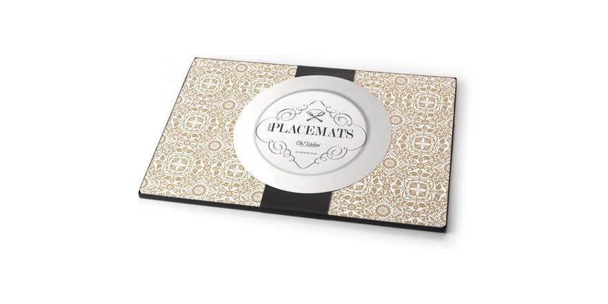 Paper Placemats - Gold