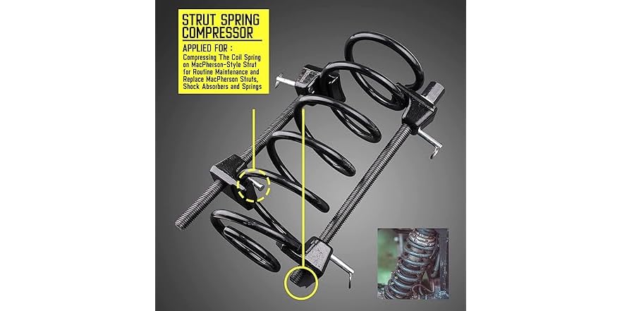 KOOPOOL Strut Spring Compressor Tool Set