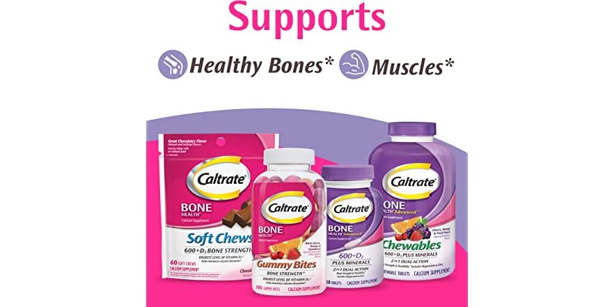 Caltrate Calcium, Vitamin D Supplement 200 Count