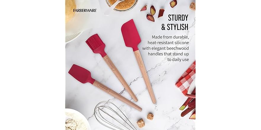 Farberware Wood Baking Set of 3