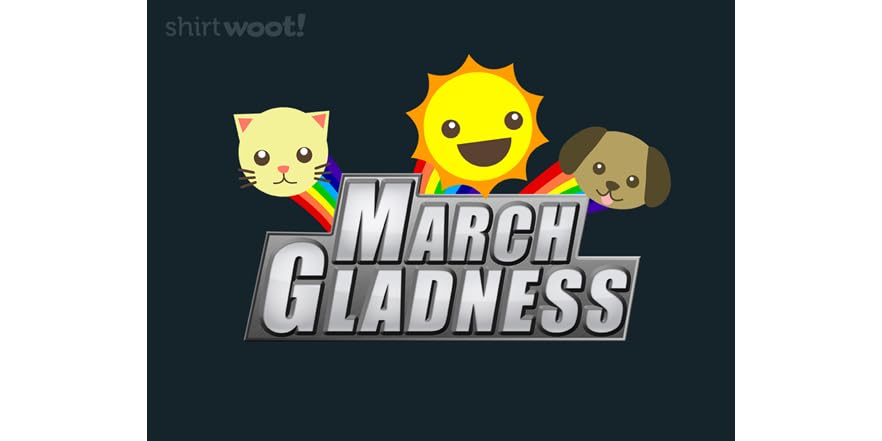 March Gladness Logo