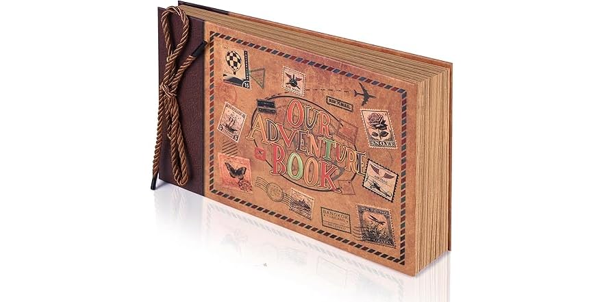 Adventure Book Diary Photo Scrapbook