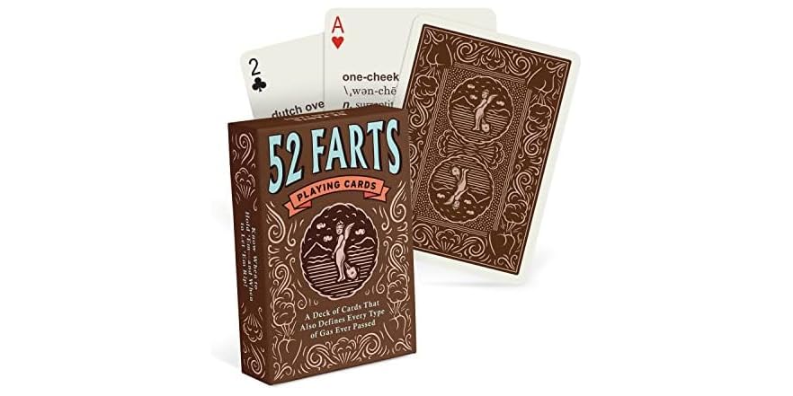 Knock Knock 52 Farts Playing Cards Deck