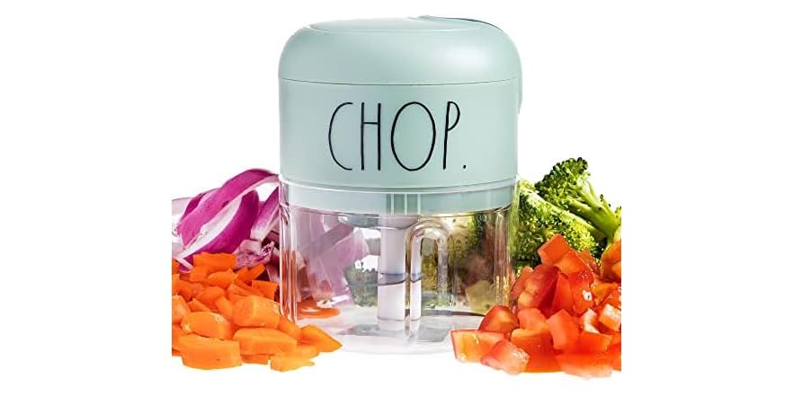 RaeDunn Electric Mini 8oz Garlic Chopper