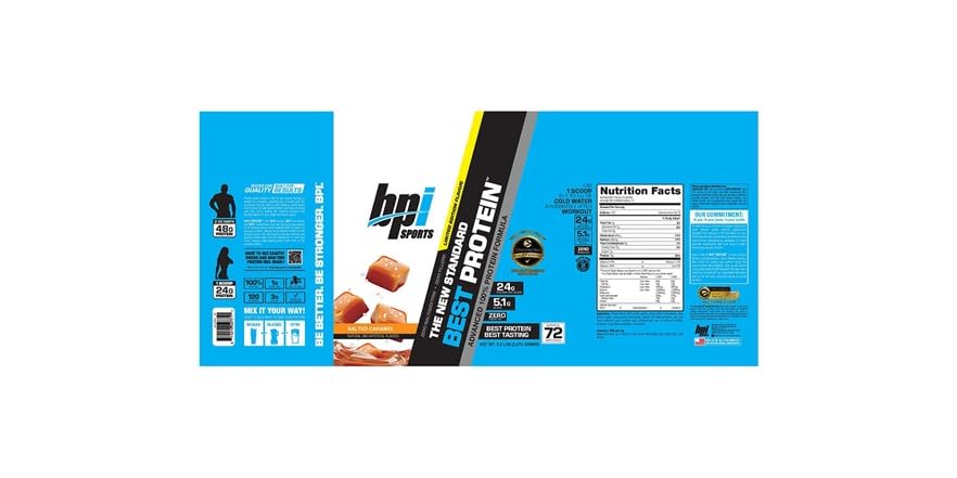 BPI Best Protein Whey Formula (5 Pounds)