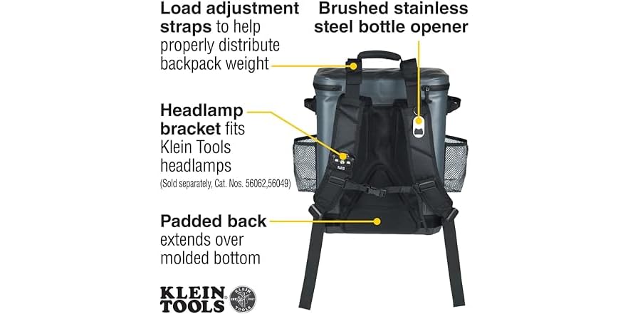 Klein Tools 62810BPCLR Cooler Backpack