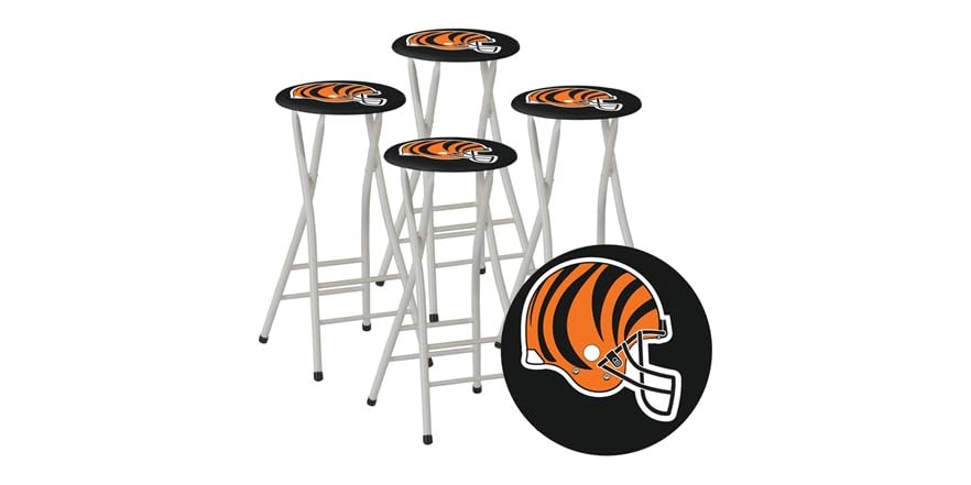 Best of Times NFL Bar Stools (Set of 4)