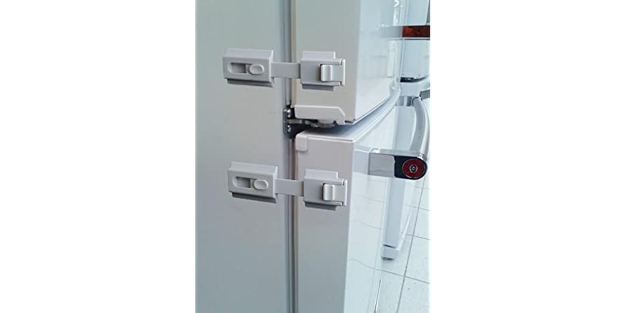 No Drilling Fridge Lock