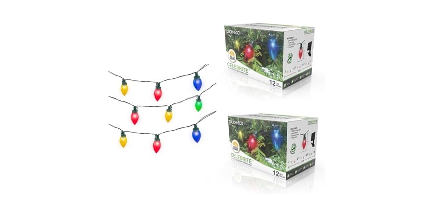 CELEBRITE Solar Multicolor String Light