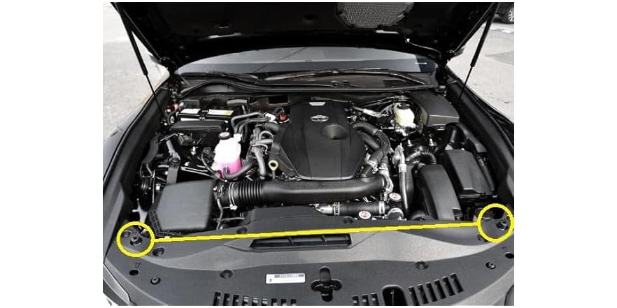 Hood Stop Rubber Bumper Toyota 2Pcs