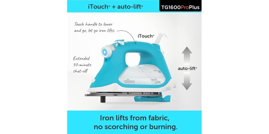 Oliso TG1600 Pro Plus 1800 Watt SmartIron