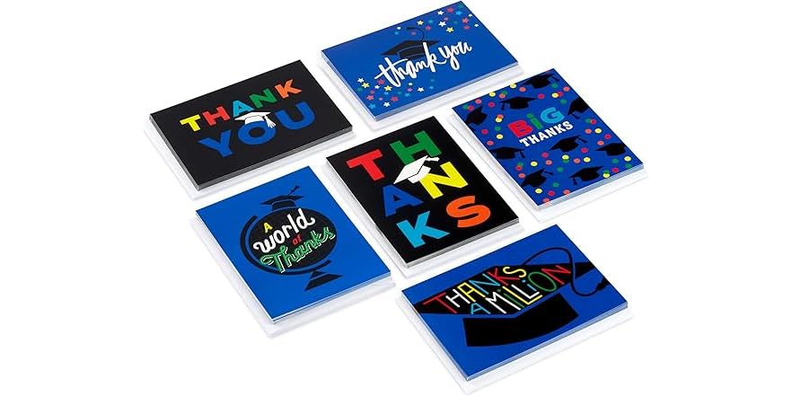 Hallmark Bulk Graduation Thank You Cards