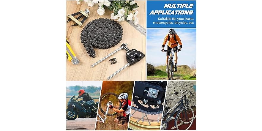 13 Pieces Roller Chain Disassembly Kit