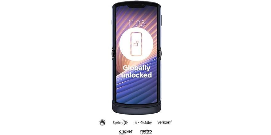 Motorola Razr 5G 256GB Graphite Smartphone Unlocked (Open Box)