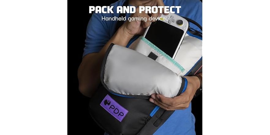 PDP Rival Crossbody Gaming Backpack