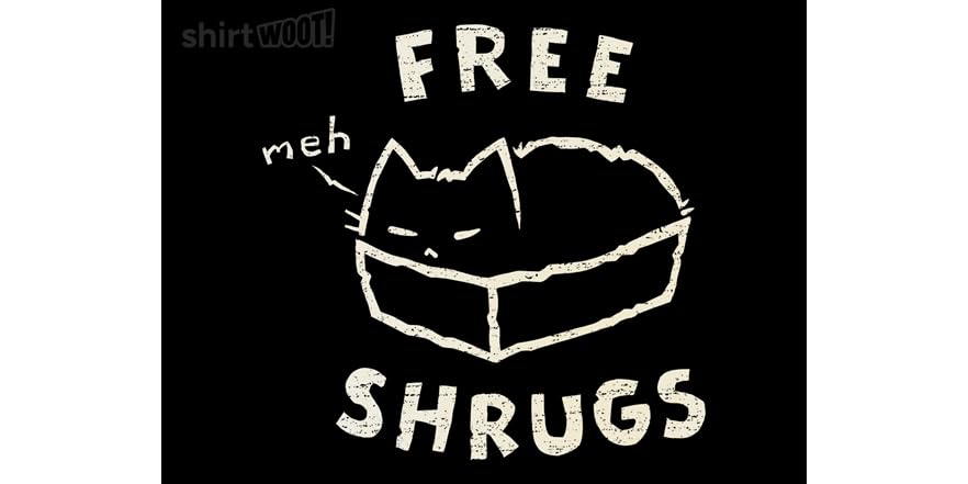 Free Cat Shrugs