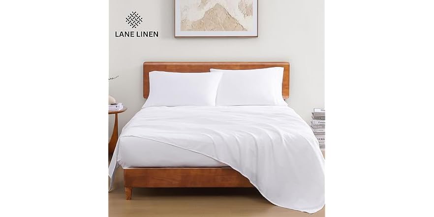 LANE LINEN 100% Organic Cotton Queen She