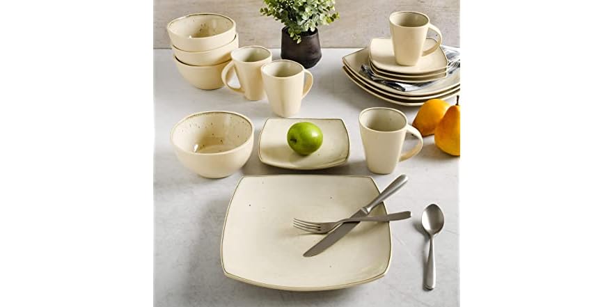 Gibson Stoneware Dinnerware Set