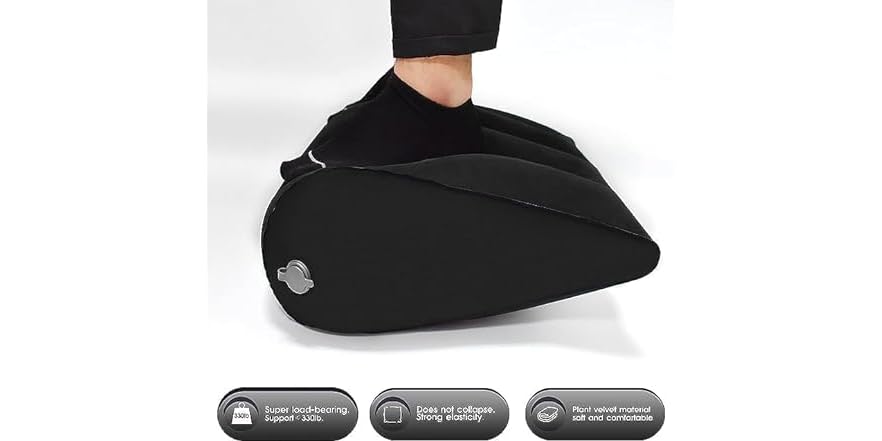 Couple's Inflatable Position Ramp Pillow