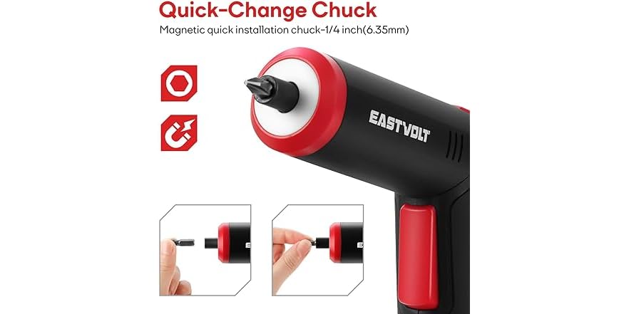 Eastvolt 4V Cordless Screwdriver