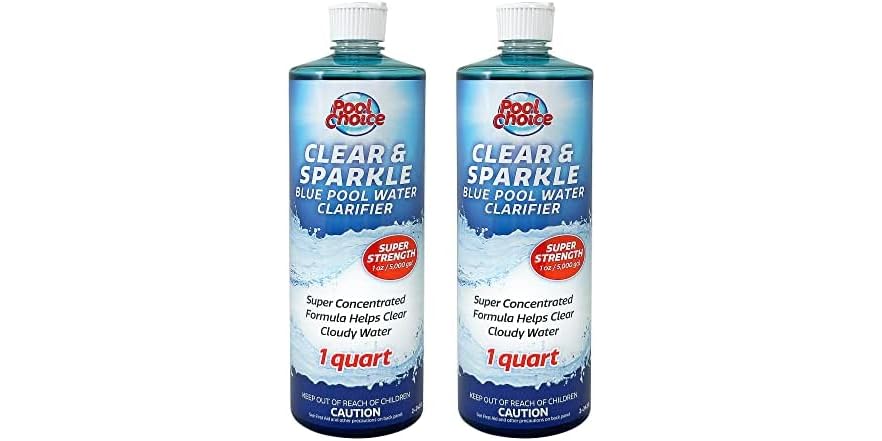 SpaChoice Pool Clear Water Clarifier for Pools, 2 or 4-Pack