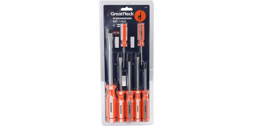 GreatNeck 7-Piece Screwdriver Set