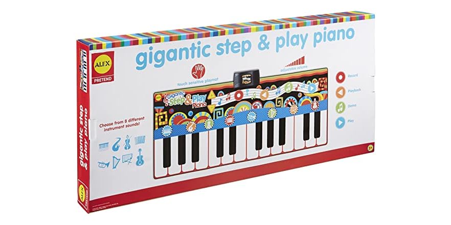 Alex Gigantic Step and Play Kids Piano
