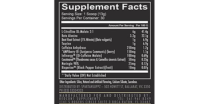 REDCON1 Total War Pre-workout