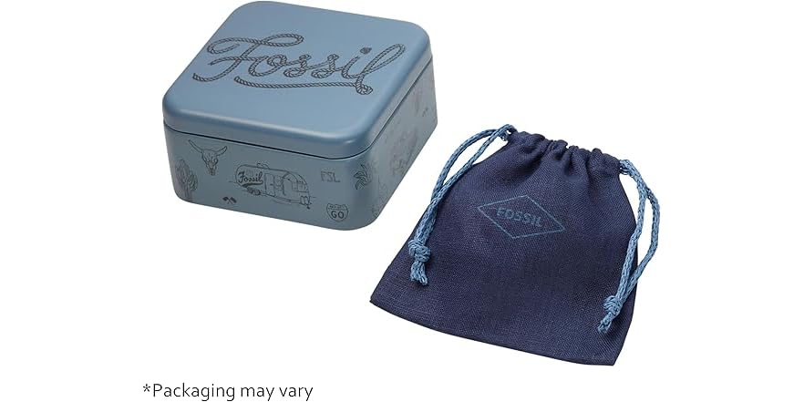 Fossil Fossil Men's All Stacked Up Two-Tone Stainless