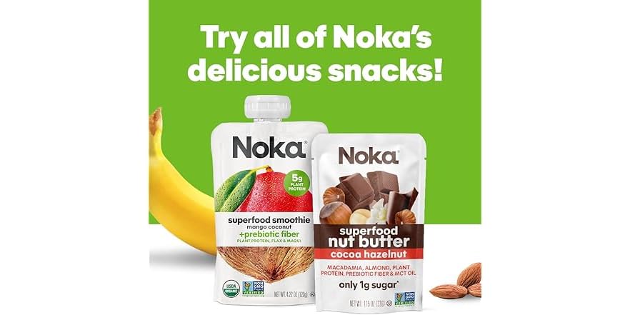 Noka Fruit Smoothie Pouch