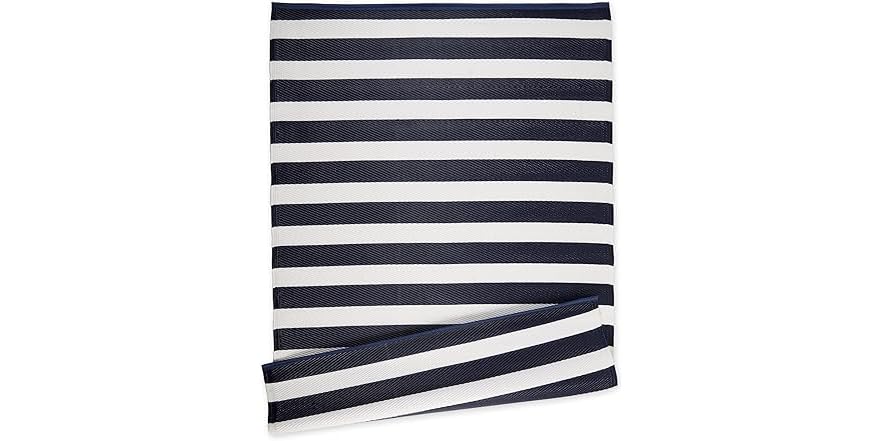 DII Outdoor Plastic Straw Mat, 4'x6'