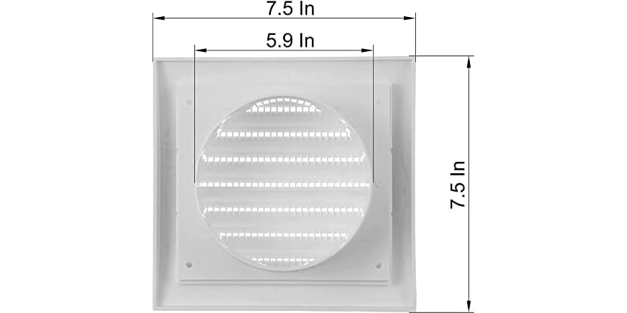 Vent Systems 6'' Inch Air Vent Cover