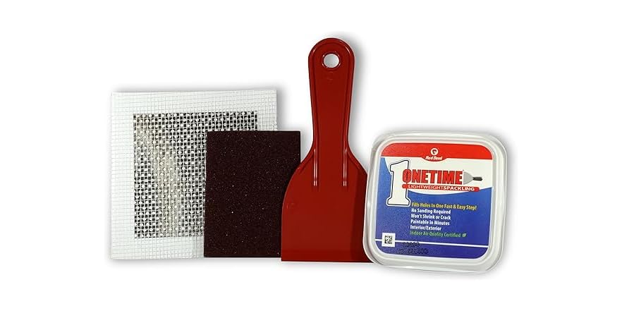 Red Devil Spackling Patch Kit 1/2pt