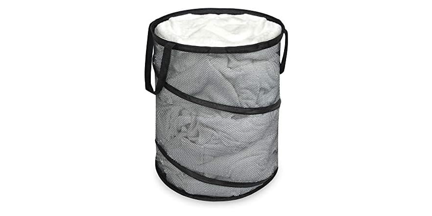 Smart Design Pop Up Spiral Laundry Hamper