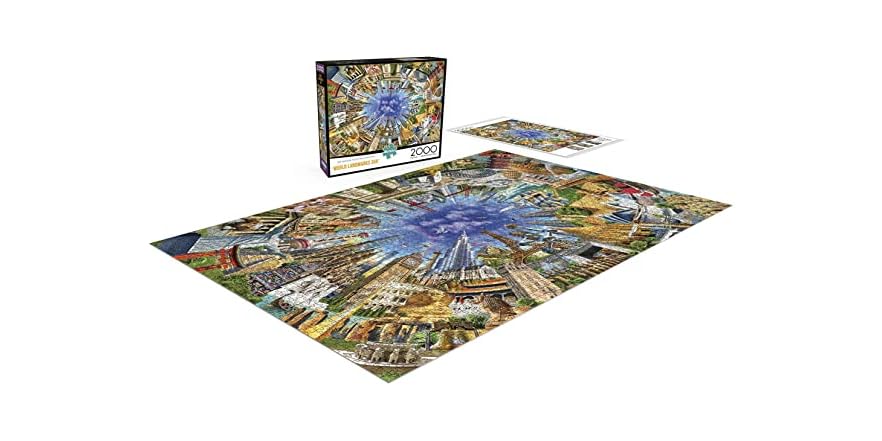 World Landmarks 360 Jigsaw Puzzle
